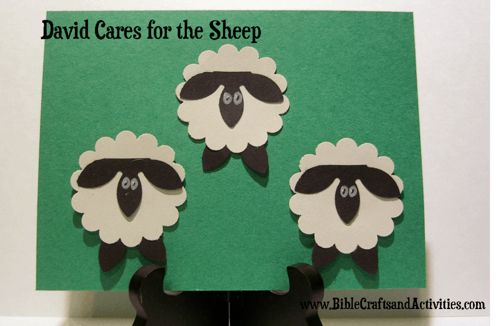 Toddler Sunday School Crafts for Life of David Part 1 - Bible Crafts ...
