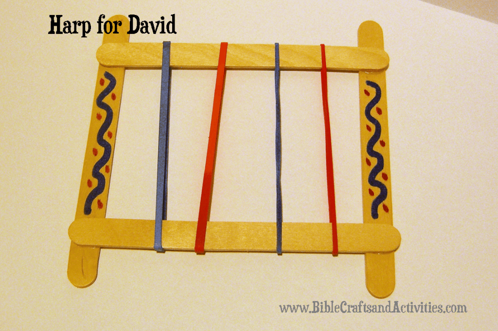 Toddler Sunday School Crafts for Life of David Part 1 - Bible Crafts ...