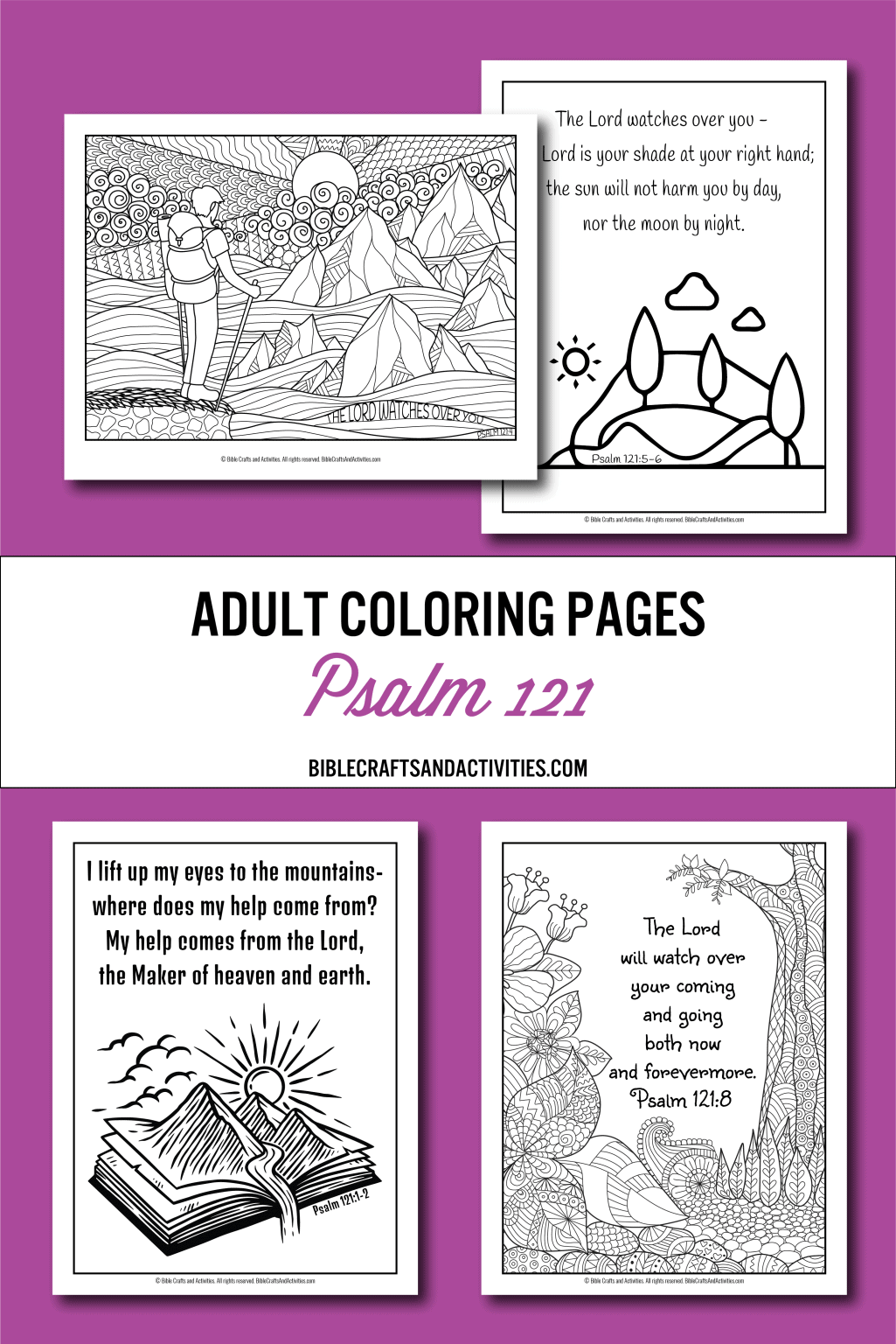 pinterest-instagram-coloring-pages-psalm-121_Pinterest - Bible Crafts ...