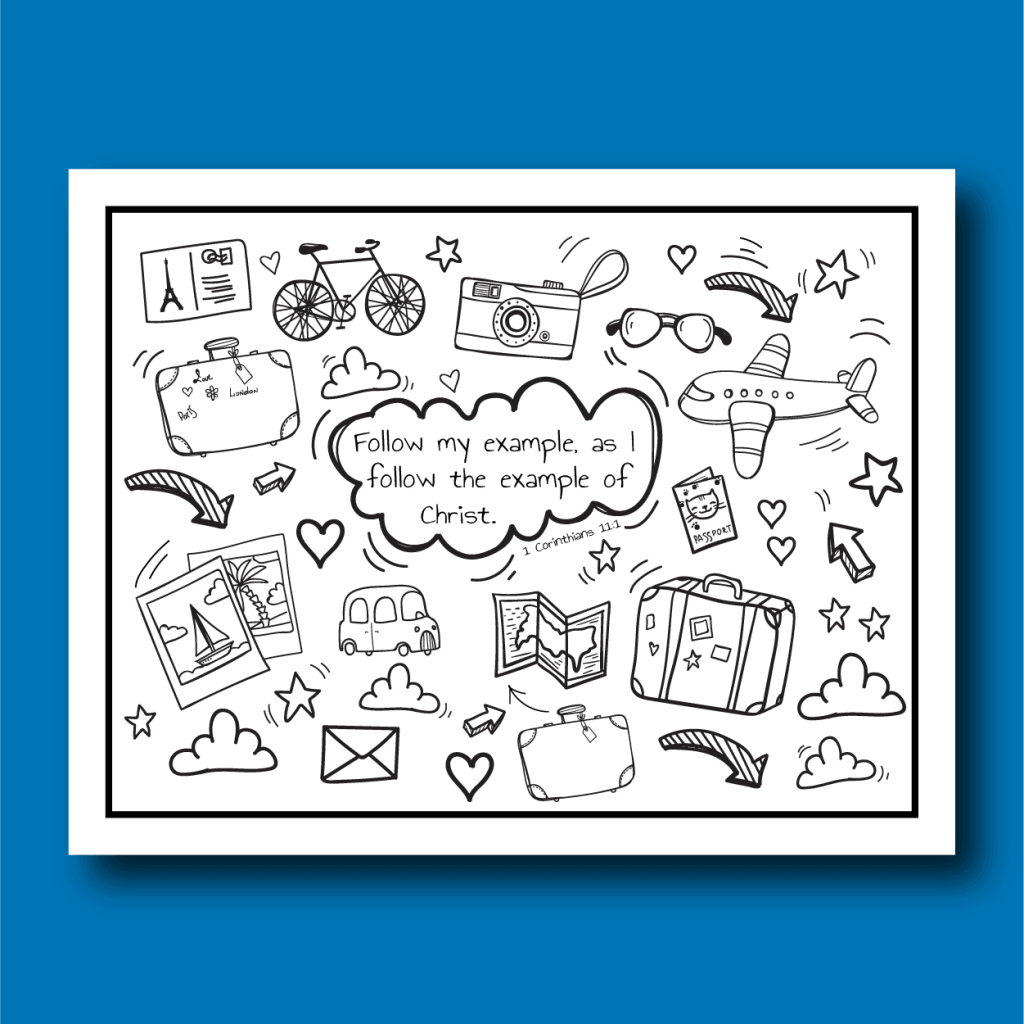 Bible Verse Coloring Pages Bundle - Bible Crafts and Activities