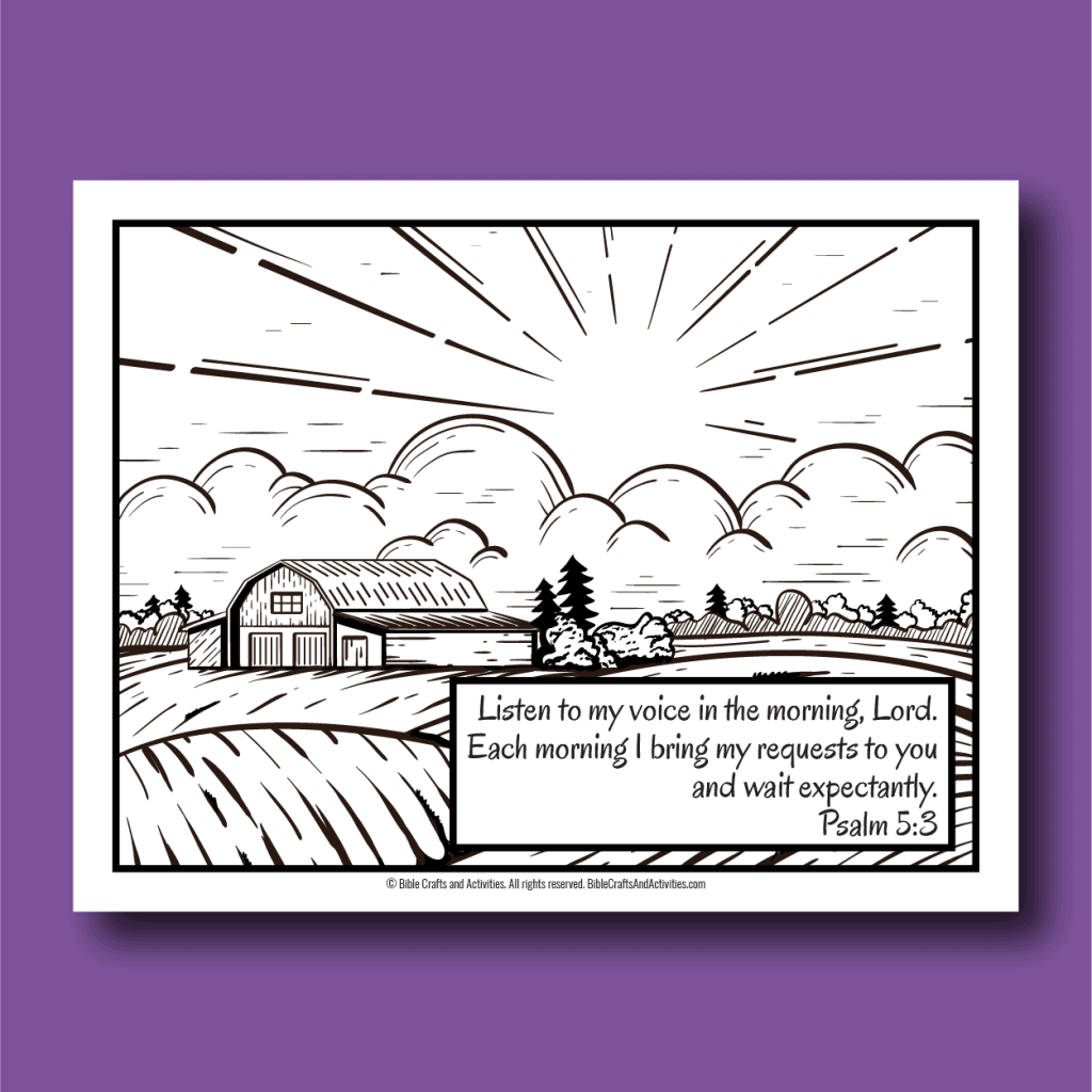 Bible Verse Coloring Pages Bundle - Bible Crafts and Activities