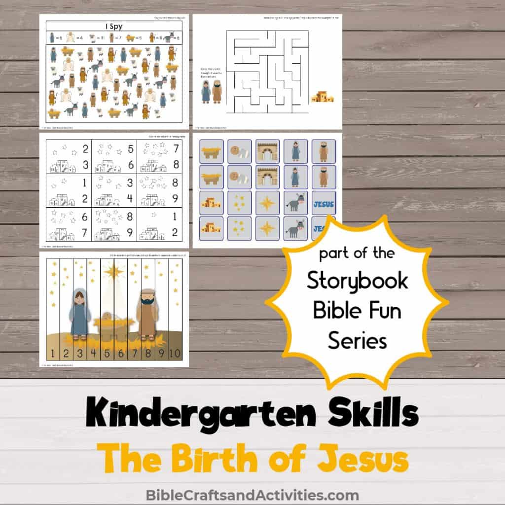 The Nativity Preschool Crafts and Printables - Bible Crafts and Activities
