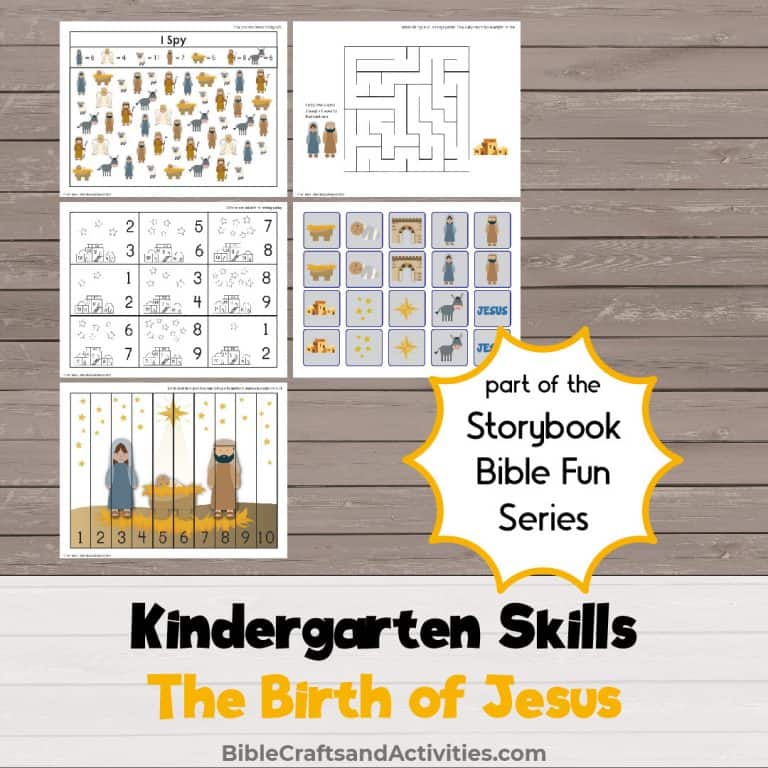 The Nativity Preschool Crafts and Printables - Bible Crafts and Activities