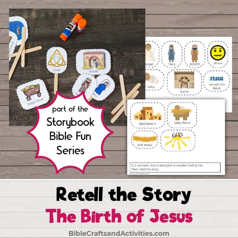 The Nativity Preschool Crafts and Printables - Bible Crafts and Activities