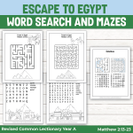 Escape to Egypt | Matthew 2:13-23 | Sunday After Christmas Year A ...