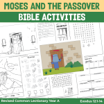 Moses and the Passover | Exodus 12:1-14 - Bible Crafts and Activities